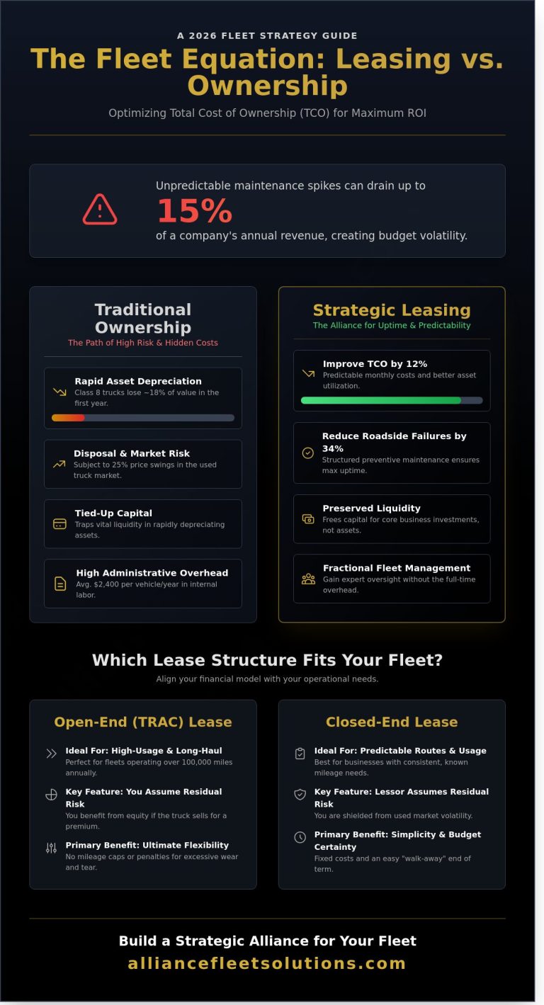Commercial Truck Lease Guide: Comparing Models for Maximum Fleet ROI in ...