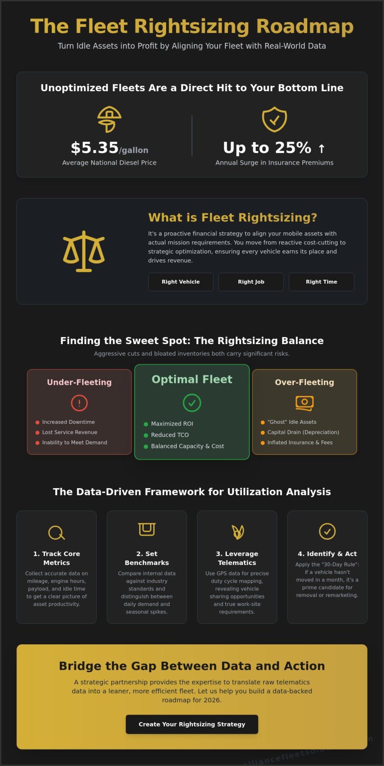 Fleet Rightsizing Analysis: The 2026 Strategic Guide to Asset Optimization